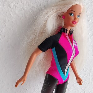 Ocean Friends Sea World Barbie Platinum Blond Diver Beach Bikini Beach ...