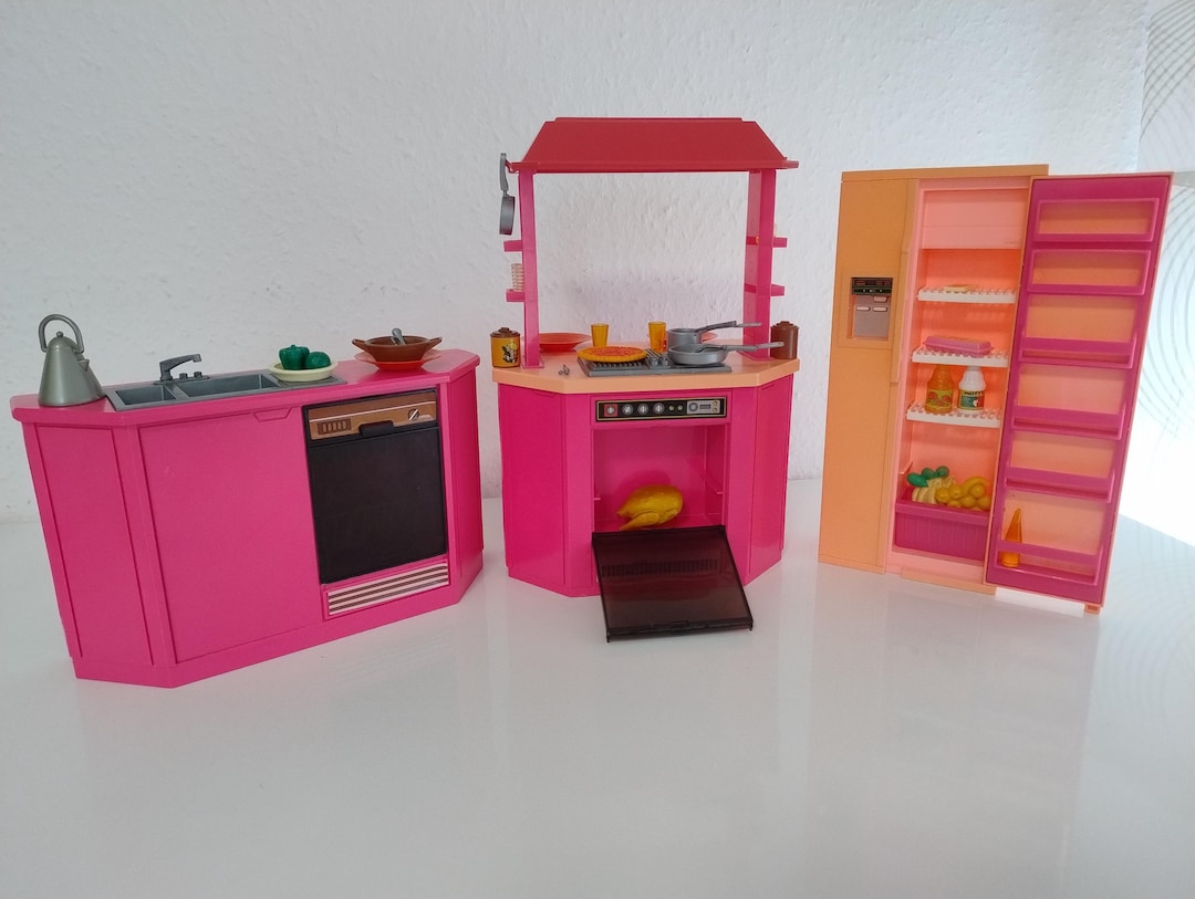 Dolls Kitchen Playset Vintage Kitchen Playset Set ARCO 80s Vintage - Etsy