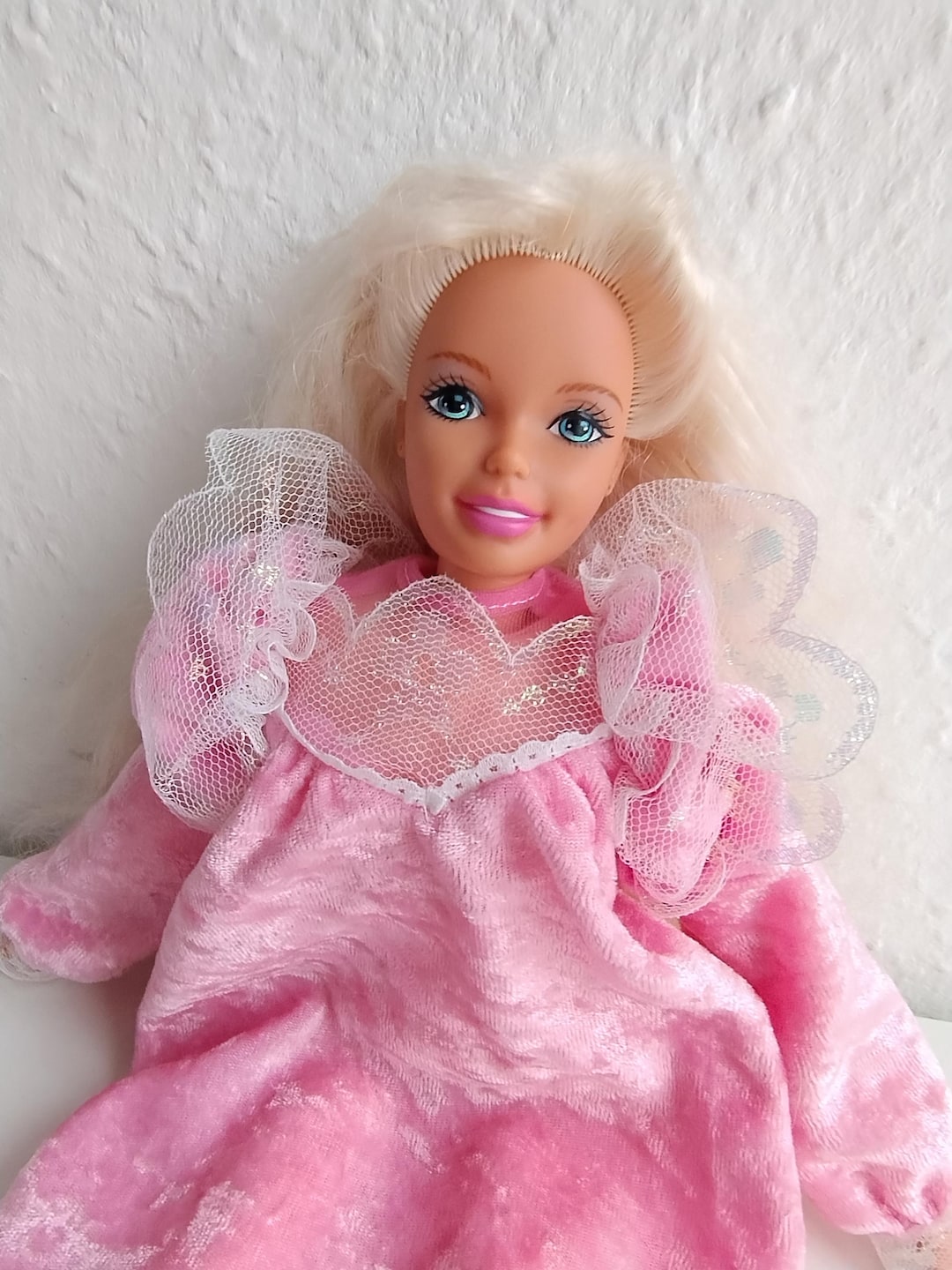 Barbie Sleeping Barbie Bedtime Sleep Well XL Barbie 90s Mattel Vintage ...