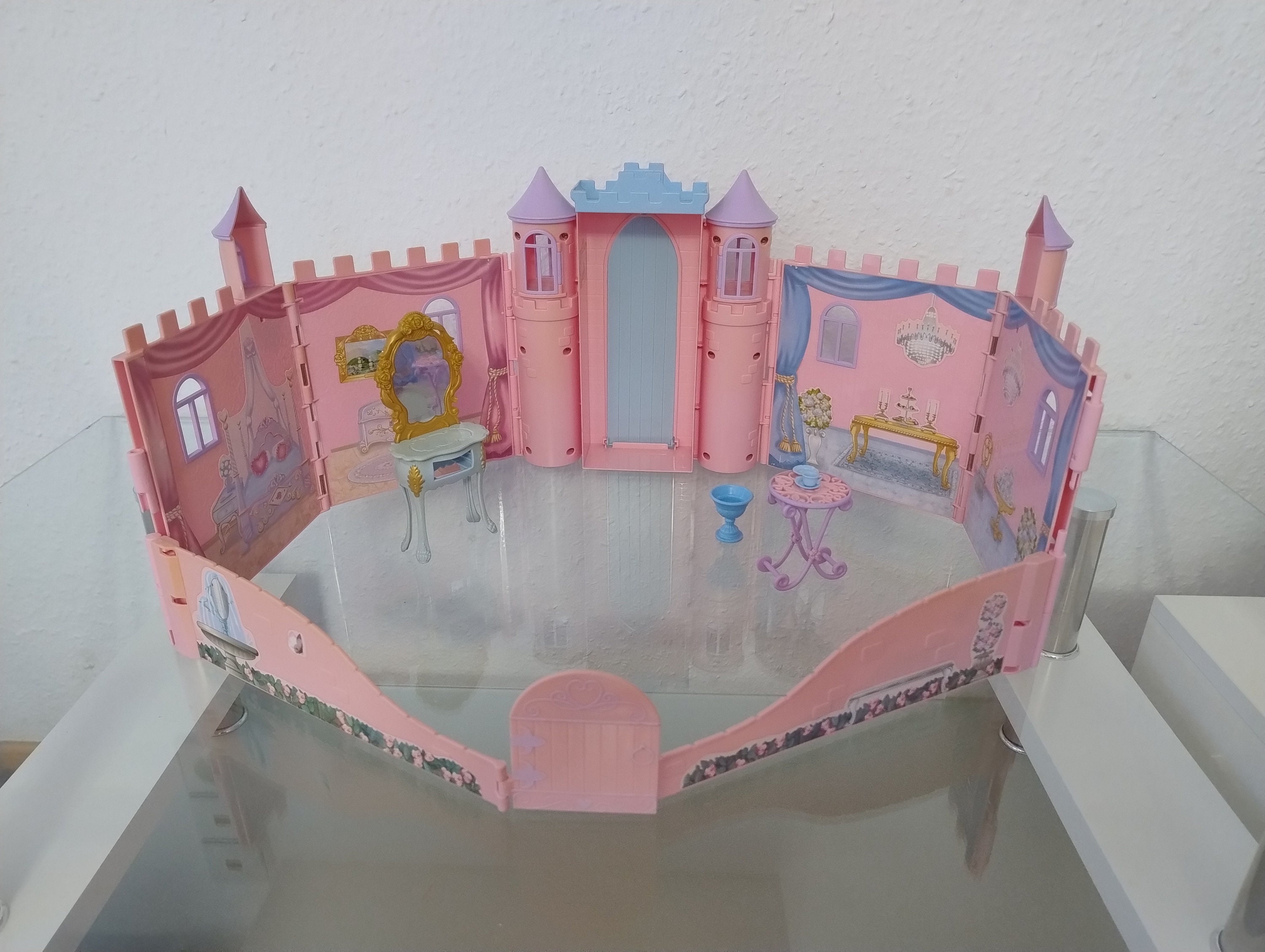 Barbie Mini Princess Princess Kingdom Kingdom Castle House Playset ...