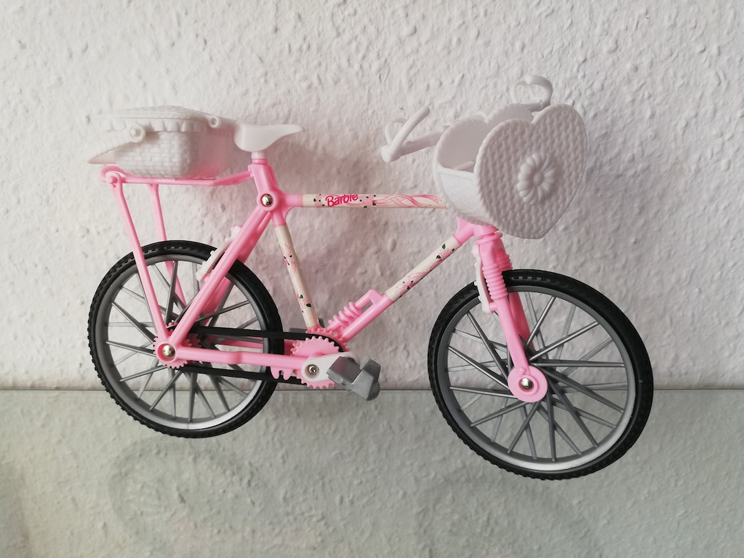 Barbie Bicycle Country Ride Bike Pink White Mattel 1996 Mattel 90s ...