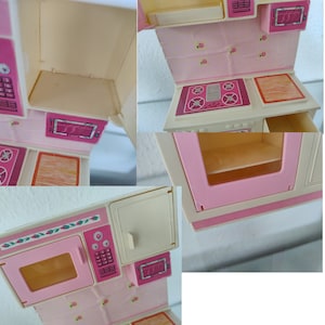 Barbie Sweet Roses Cooking Center Kitchen Barbie Kitchen Dream Kitchen ...