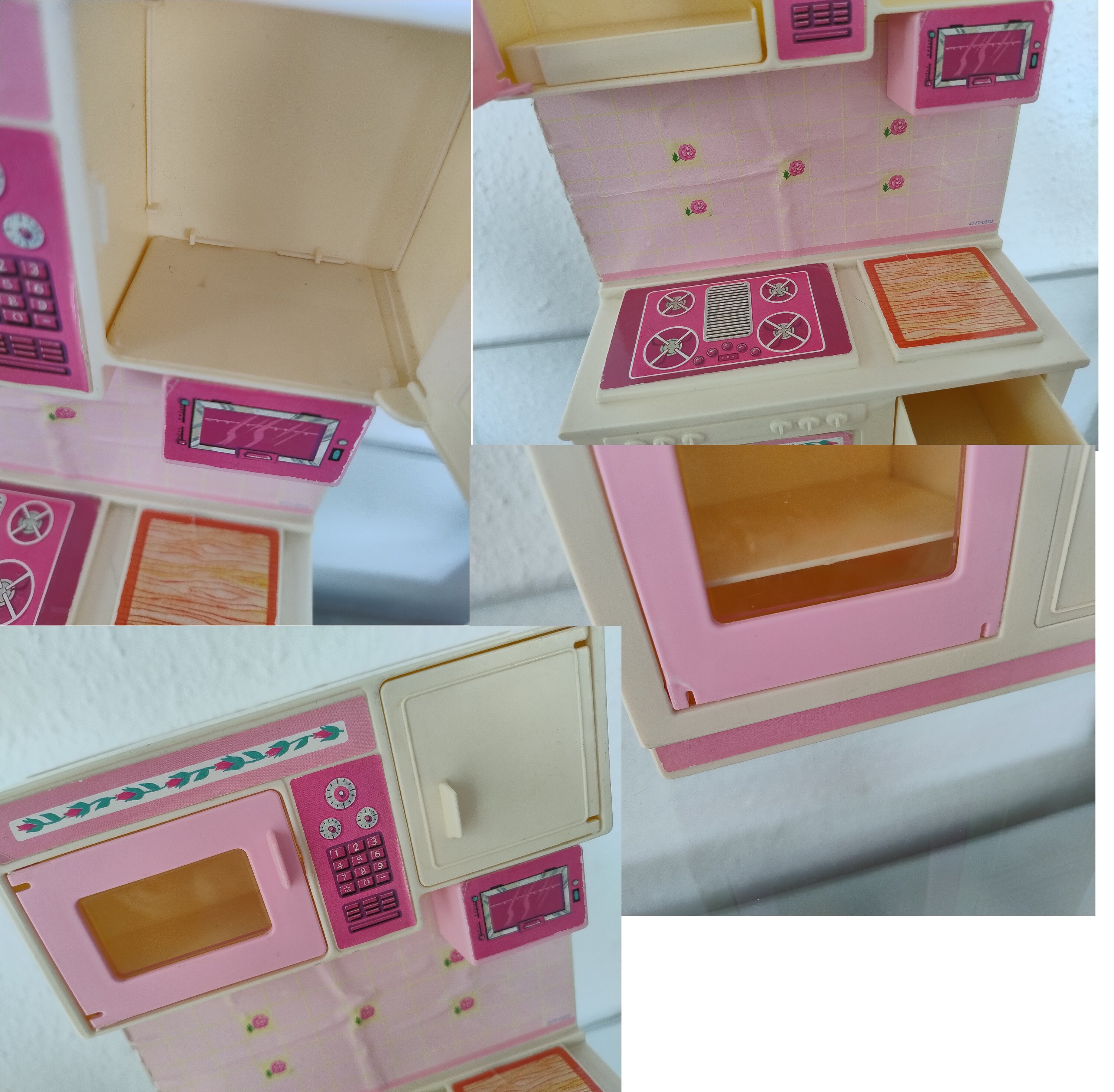 Barbie Sweet Roses Cooking Center Kitchen Barbie Kitchen Dream Kitchen ...