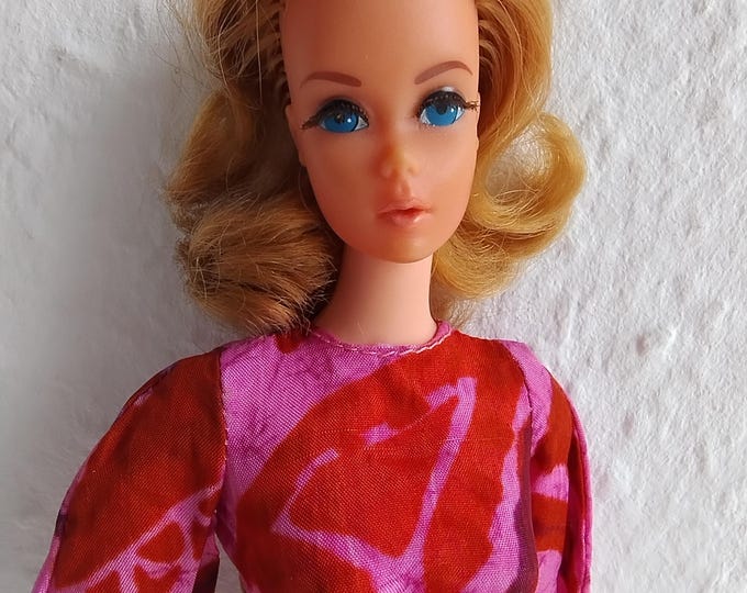 Live Action Barbie Blond 1971 Mattel Taiwan 70s Vintage - Etsy