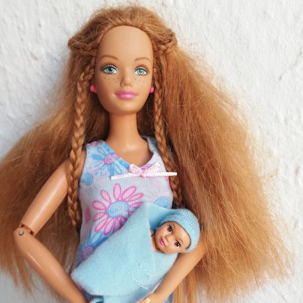 Pregnant Barbie Dolls - Etsy