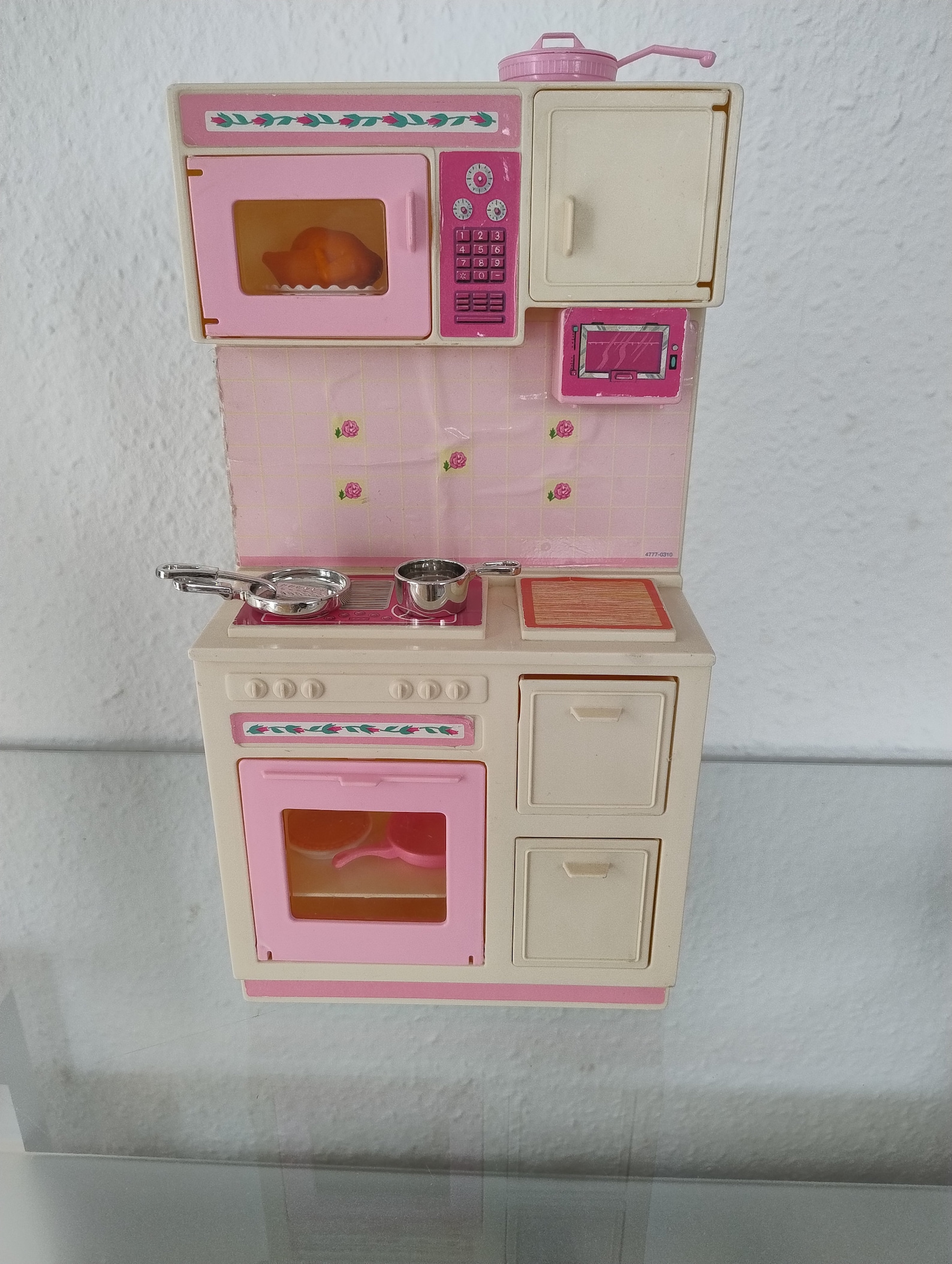 Barbie Sweet Roses Cooking Center Kitchen Barbie Kitchen Dream Kitchen ...