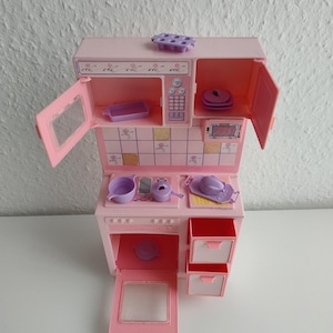 Barbie Pink Magic Cooking Center Kitchen Barbie Kitchen Cooking Center ...