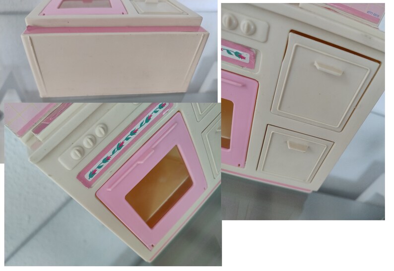 Barbie Sweet Roses Cooking Center Kitchen Barbie Kitchen Dream Kitchen ...