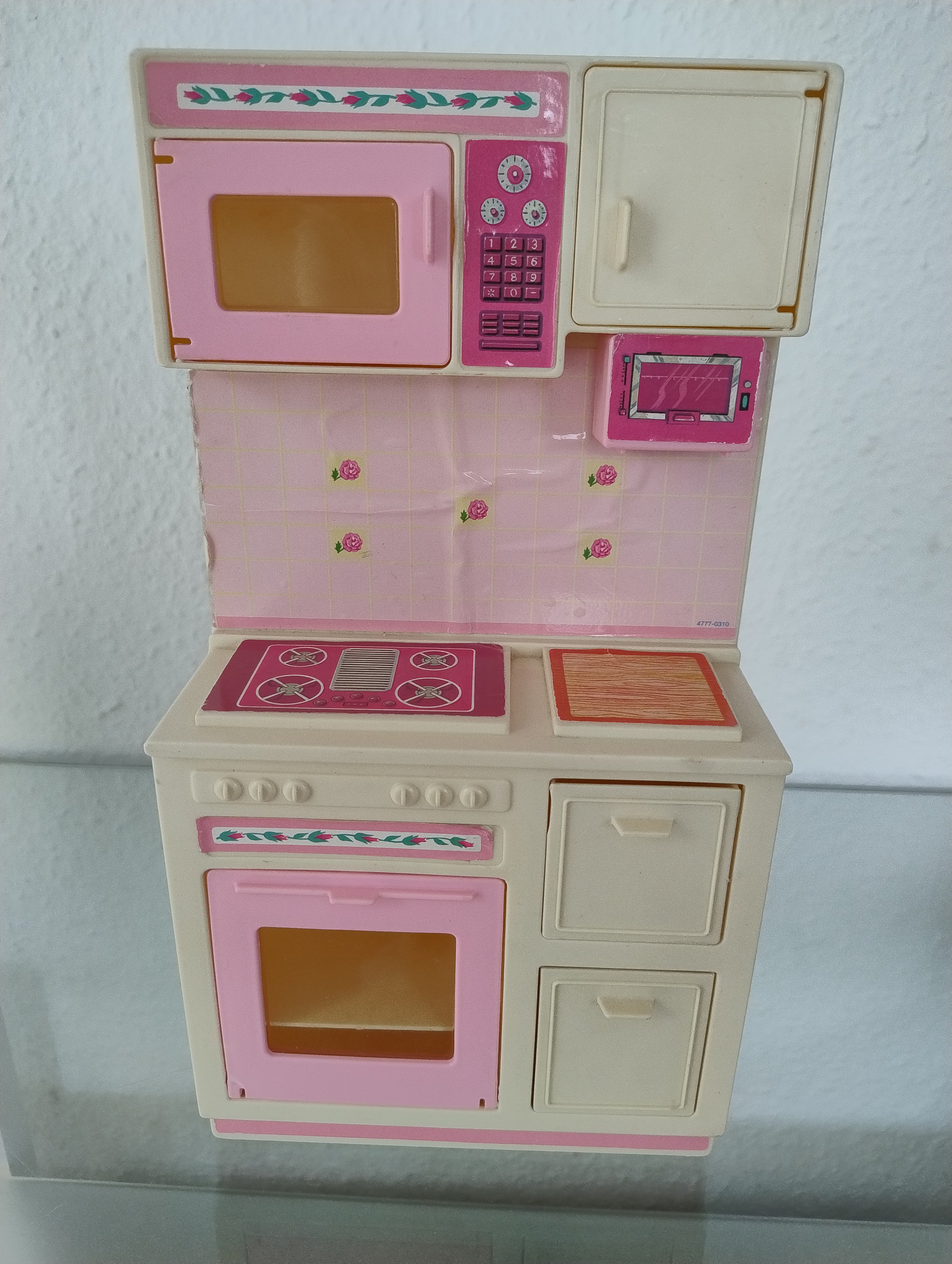 Barbie Sweet Roses Cooking Center Kitchen Barbie Kitchen Dream Kitchen ...