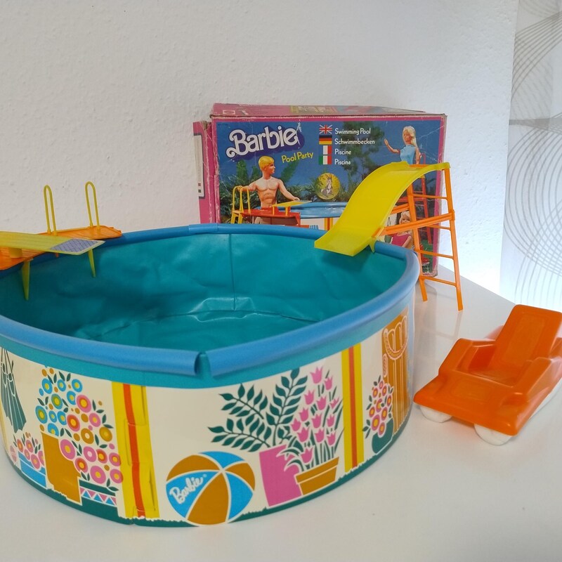 Vintage Barbie Pool - Etsy