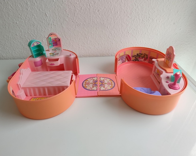 Barbie Portable Suitcase Pop-up Playhouse Fold Out Collapsible House ...