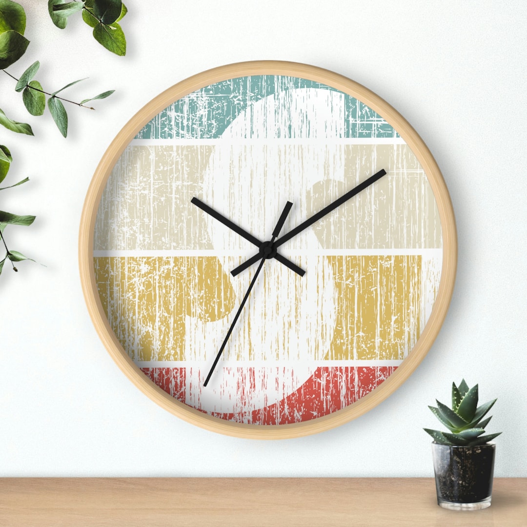 Letter S Wall Clock - Etsy