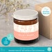 Editable Wrap Around & Circle Candle Label Template - Etsy