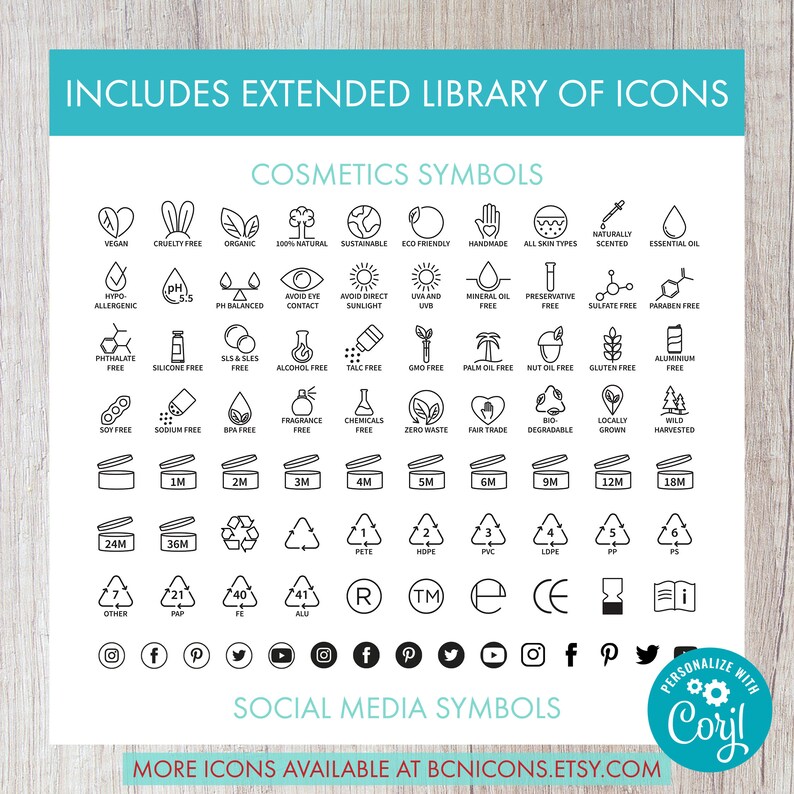 Minimal Editable Shampoo Label Template 4 Sizes Printable - Etsy