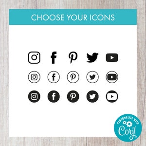 Printable Circle Logo Label Sticker Templates (4 Sizes!) - Editable ...