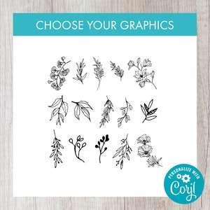 Printable Custom Logo Sticker Label Template - DIY Editable Business ...