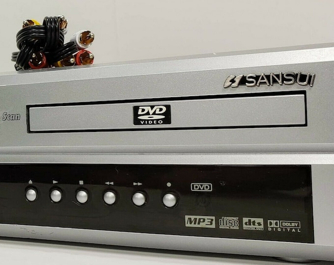 Sansui VRDVD4001A DVD VCR Combo Player VHS Recorder - Etsy