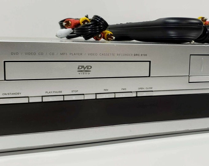 RCA DRC6100N Dvd VCR Combo Player VHS Recorder With Remote - Etsy