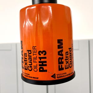 Oil Filter Hanging Light: Automotive Garage Decor - Etsy