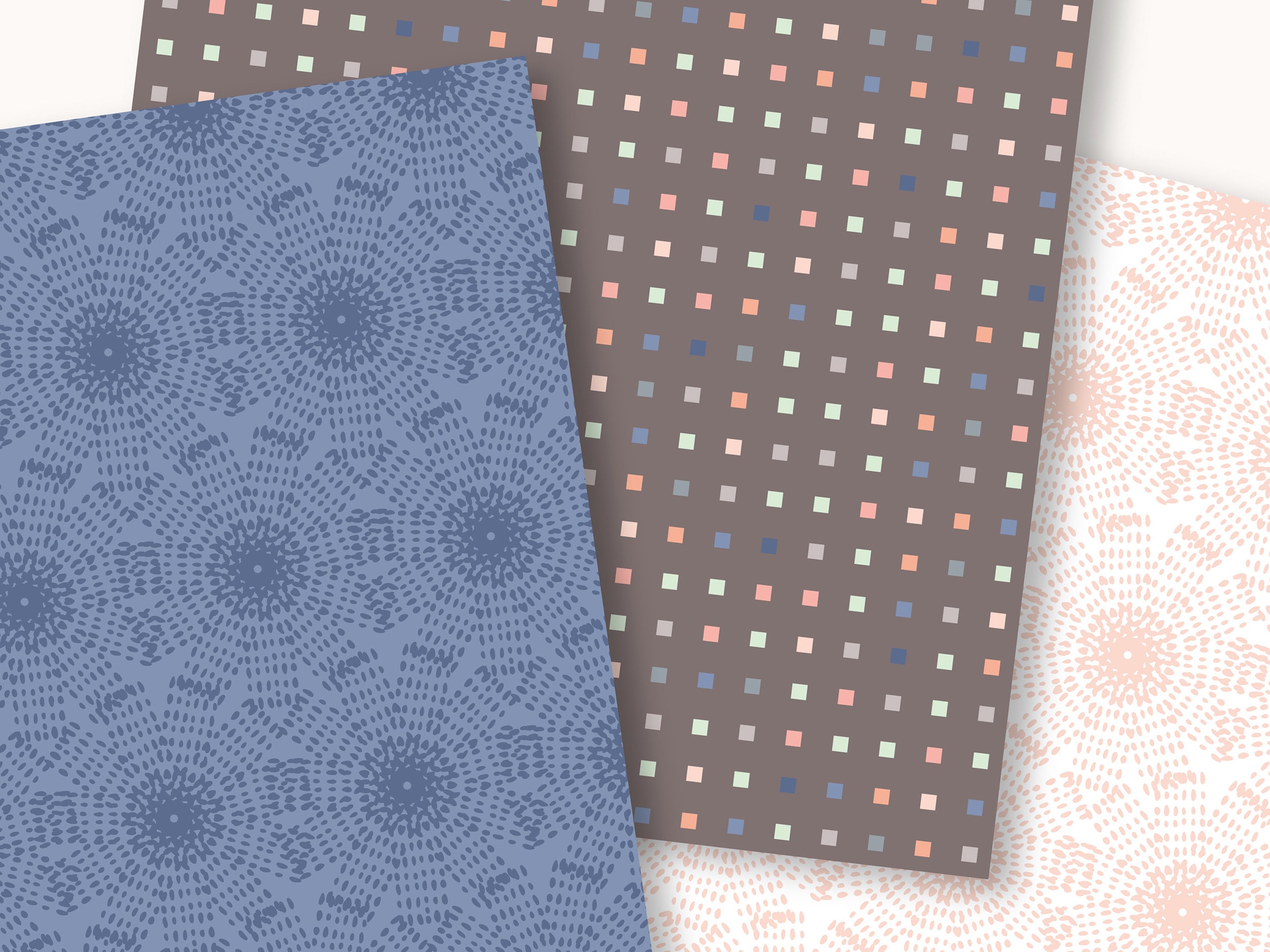 Nursery Digital Papers Seamless Pattern Kids Scrapbooking - Etsy New ...