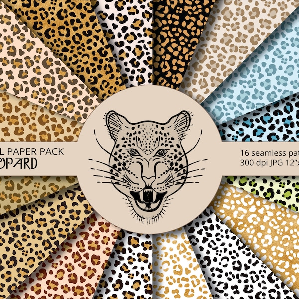 Animal Print Paper - Etsy