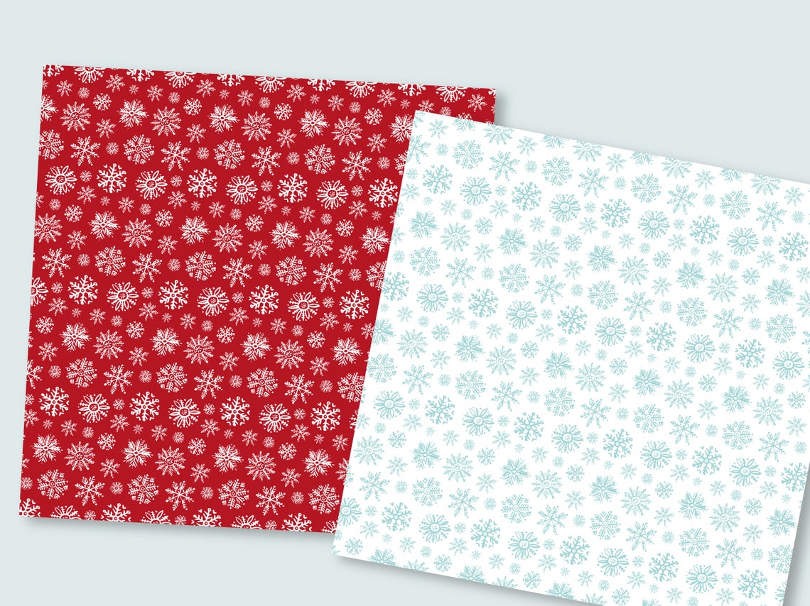 Christmas Digital Paper Pack CHRISTMAS WONDER Holiday | Etsy