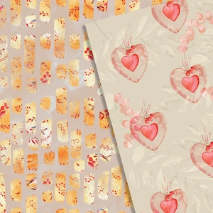 SEAMLESS Watercolor Fall Digital Paper Pack | Autumn Watercolour ...