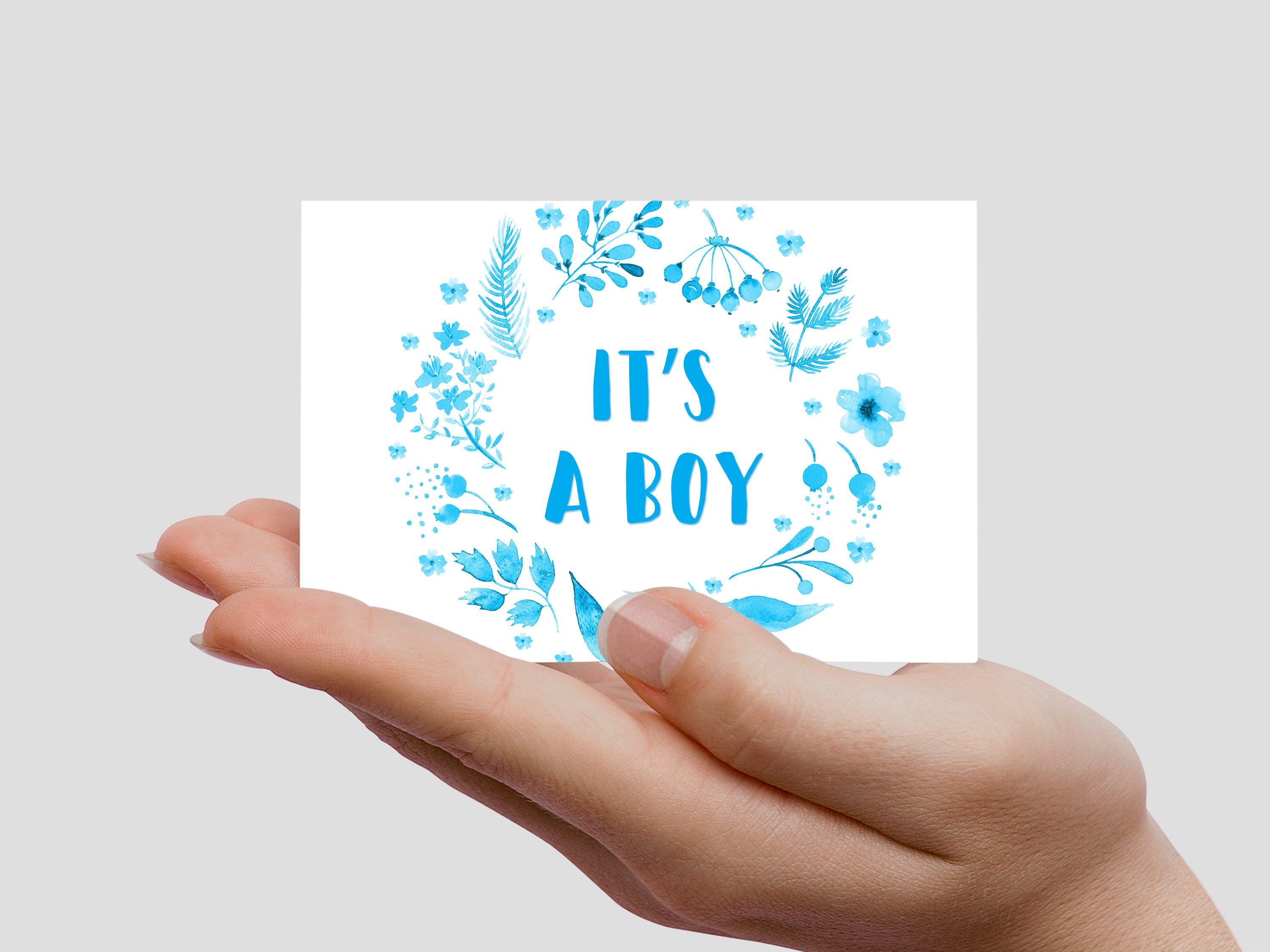 Baby Boy Clipart Set Watercolor New Baby Clip Art Hand Drawn | Etsy