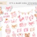 Baby Girl Stickers New Baby Printable Bullet Journal - Etsy