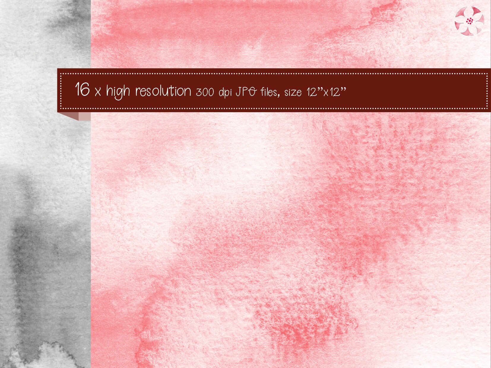 Watercolor digital paper in bright colors instant download | Etsy