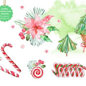 Watercolor Retro Christmas Clipart Set | Vintage Toys Clipart | Digital ...