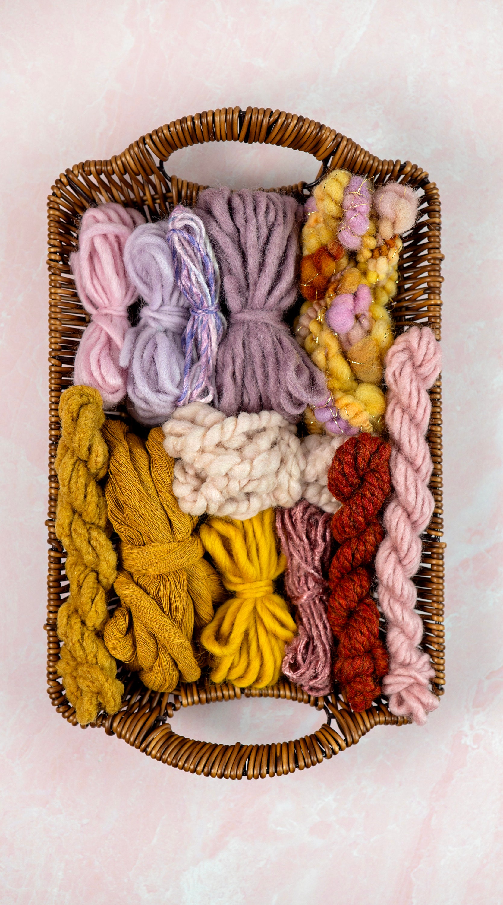 FOREST FAIRY Themed Destash Fiber Packs: Weaving Fibers, Weaving ...