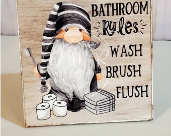 Bathroom Gnome | Etsy