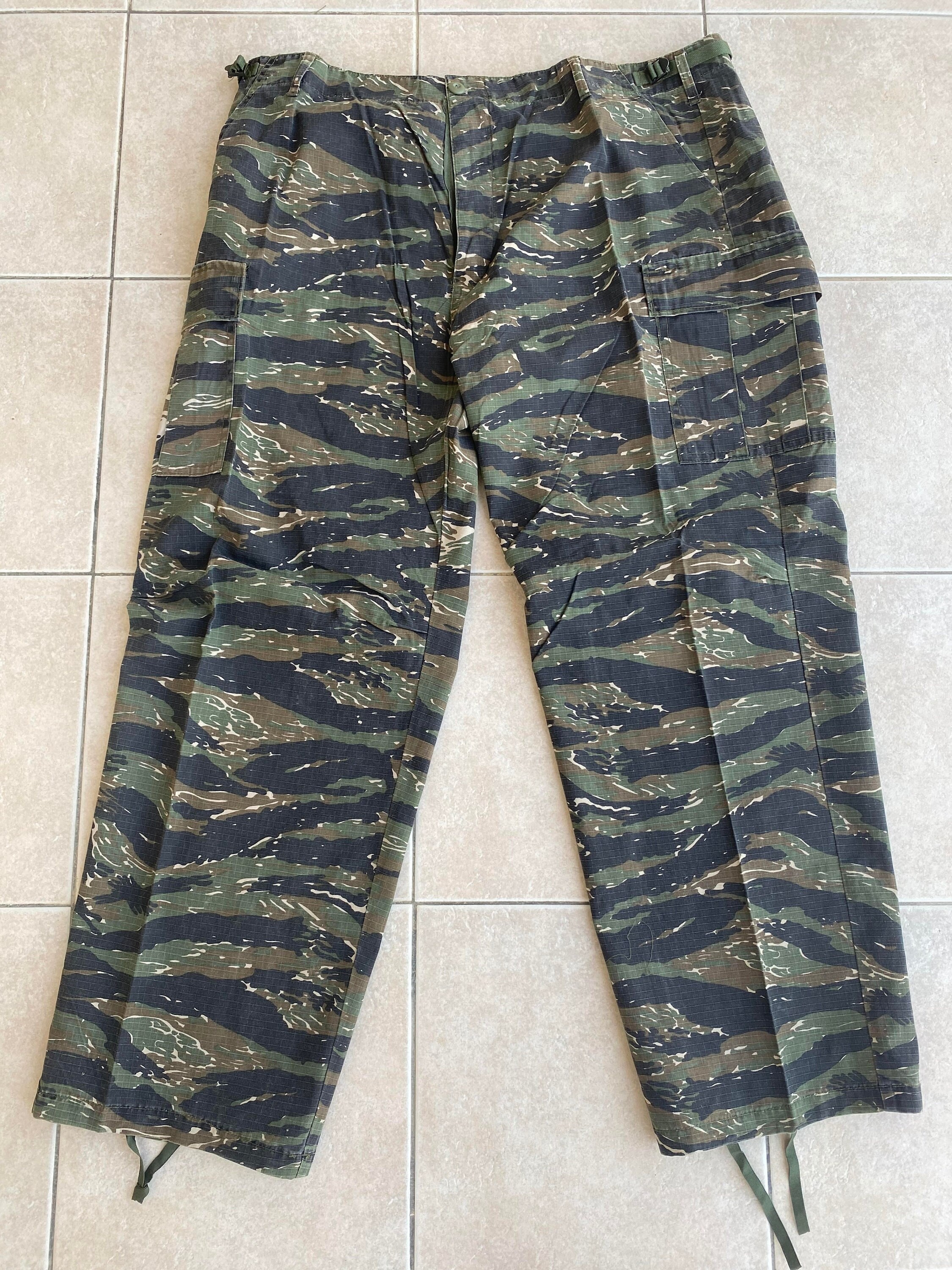 US Army Tiger Camo Pants Looks to Be Mint Vietnam .size XXL - Etsy
