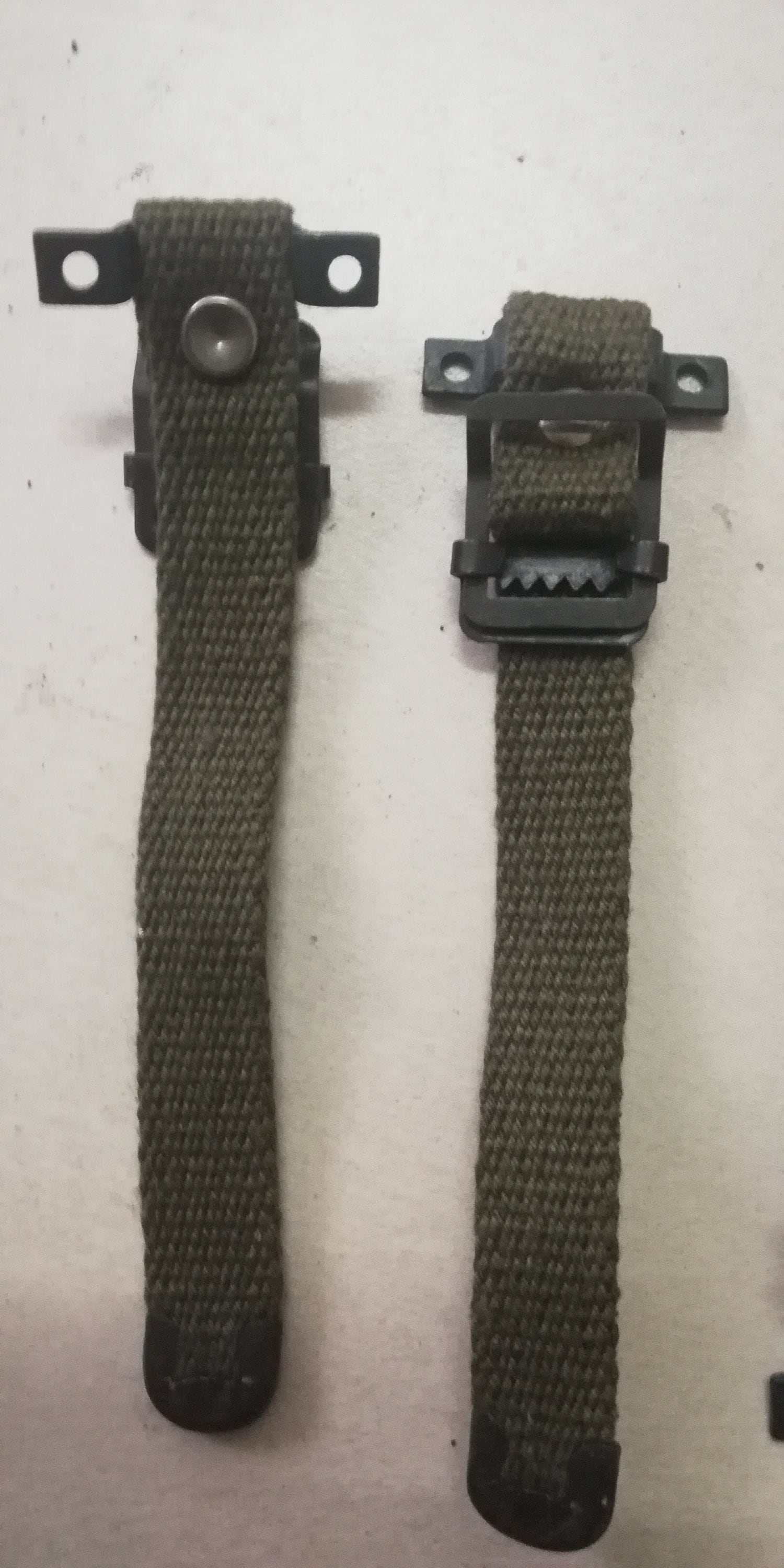 US Army WWII Radio Equipment Base Attachment Straps Mint Lot of 2 - Etsy