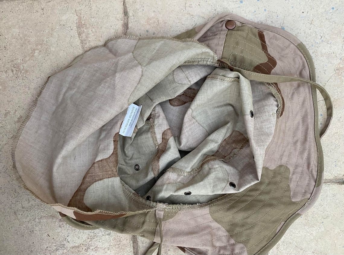 Dutch Holland Army Desert Camo Cap or Boonie Hat . Free - Etsy