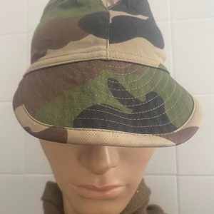 French Army Cap Jungle Camo OD Foreign Legion Choose Sizes 55,56,57,58 ...