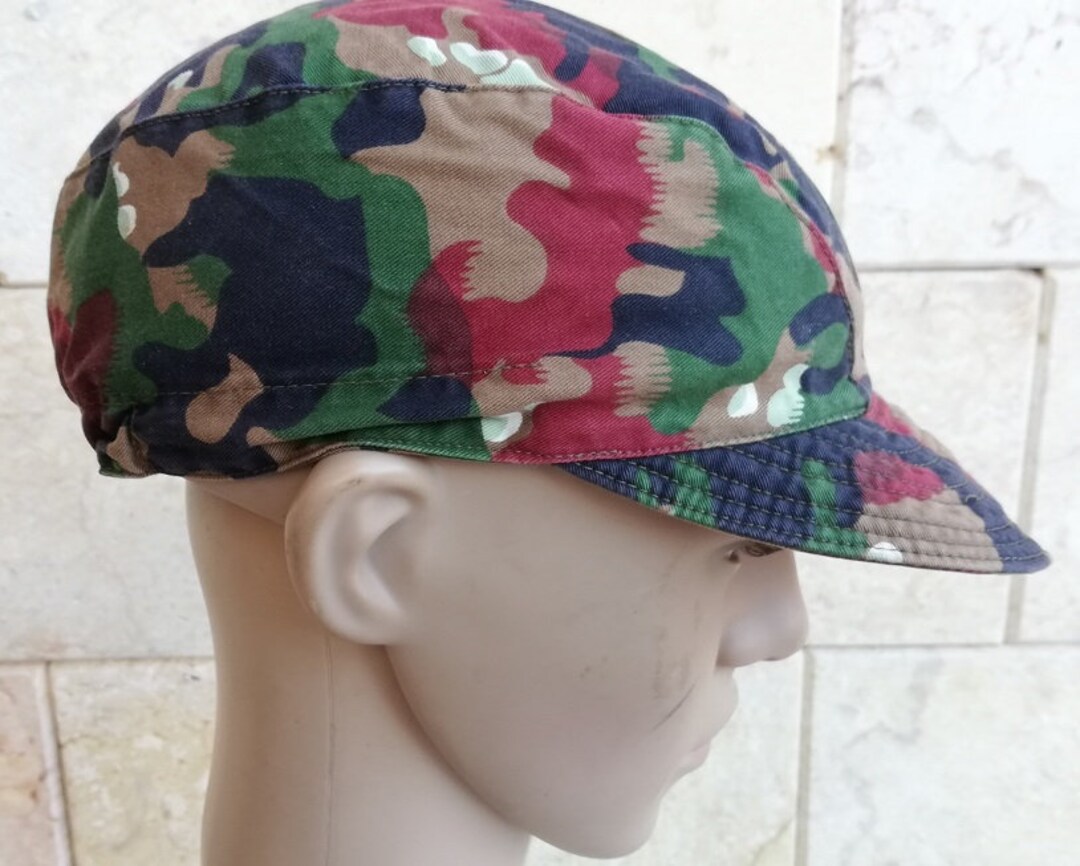 Vintage Swiss Army Alpenflage Camo Cap Size Small Free Shipping - Etsy