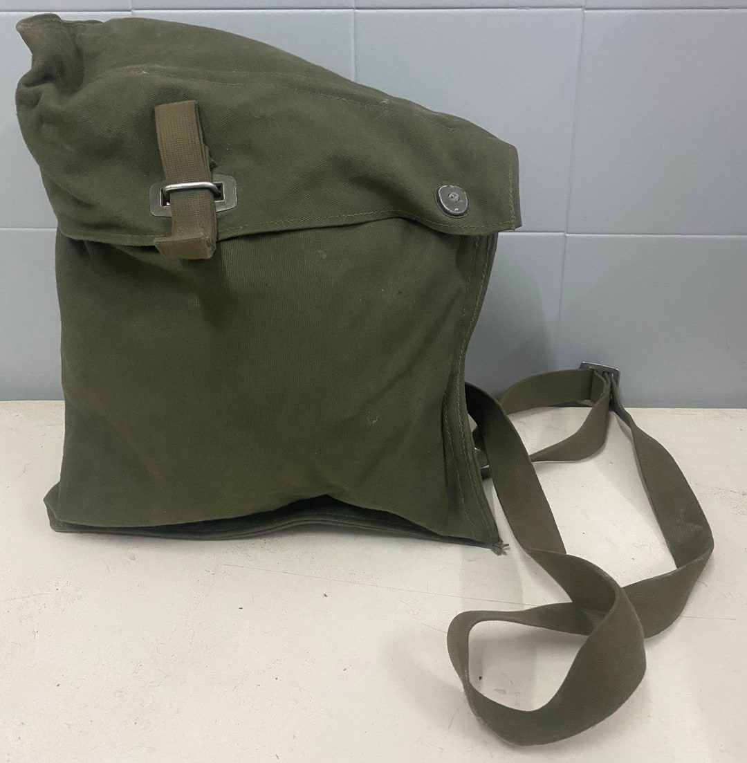 Sweden Swedish Army Gas Mask Carying Bag - Etsy