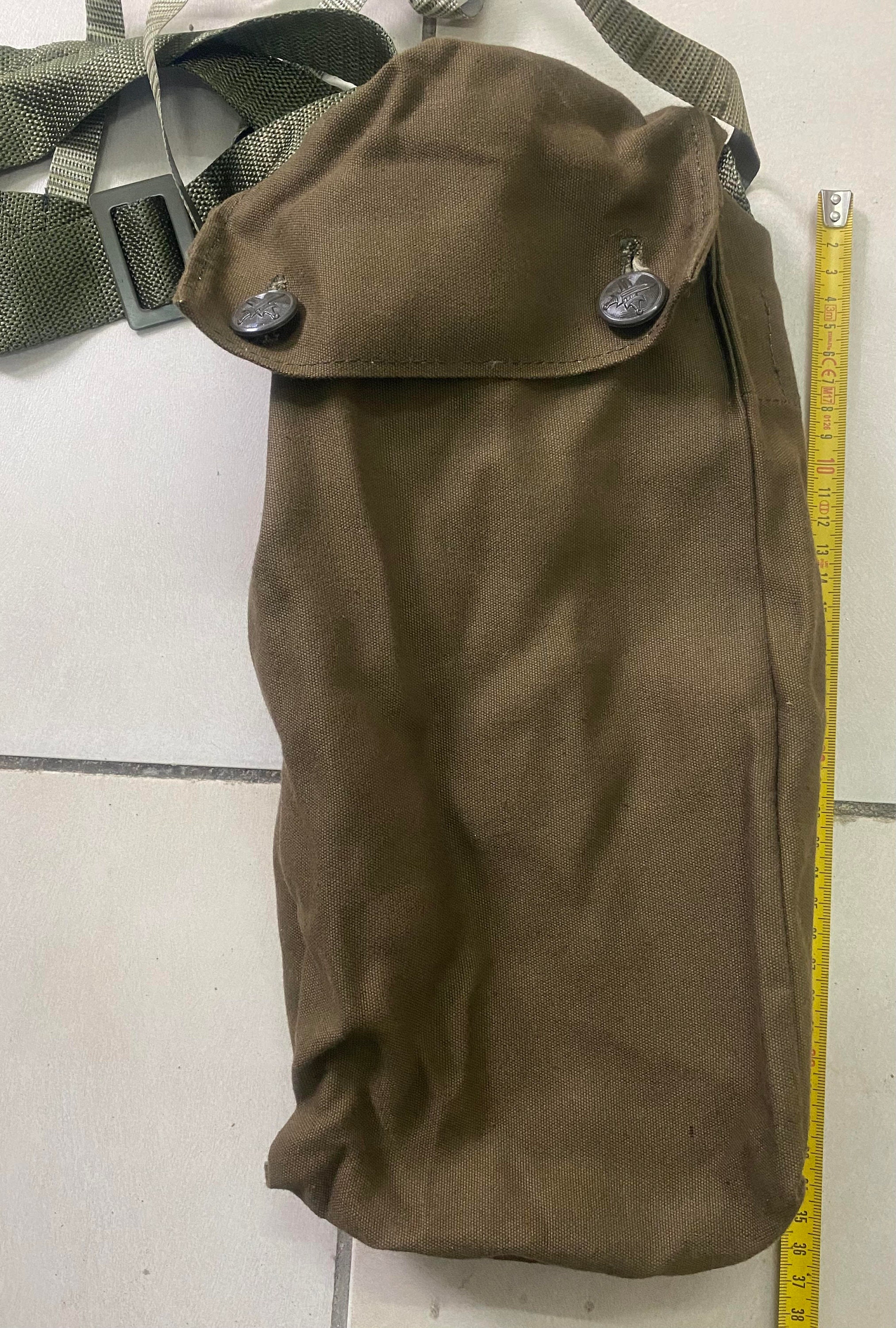 Czech Army Gas Mask Bag With Straps - Etsy