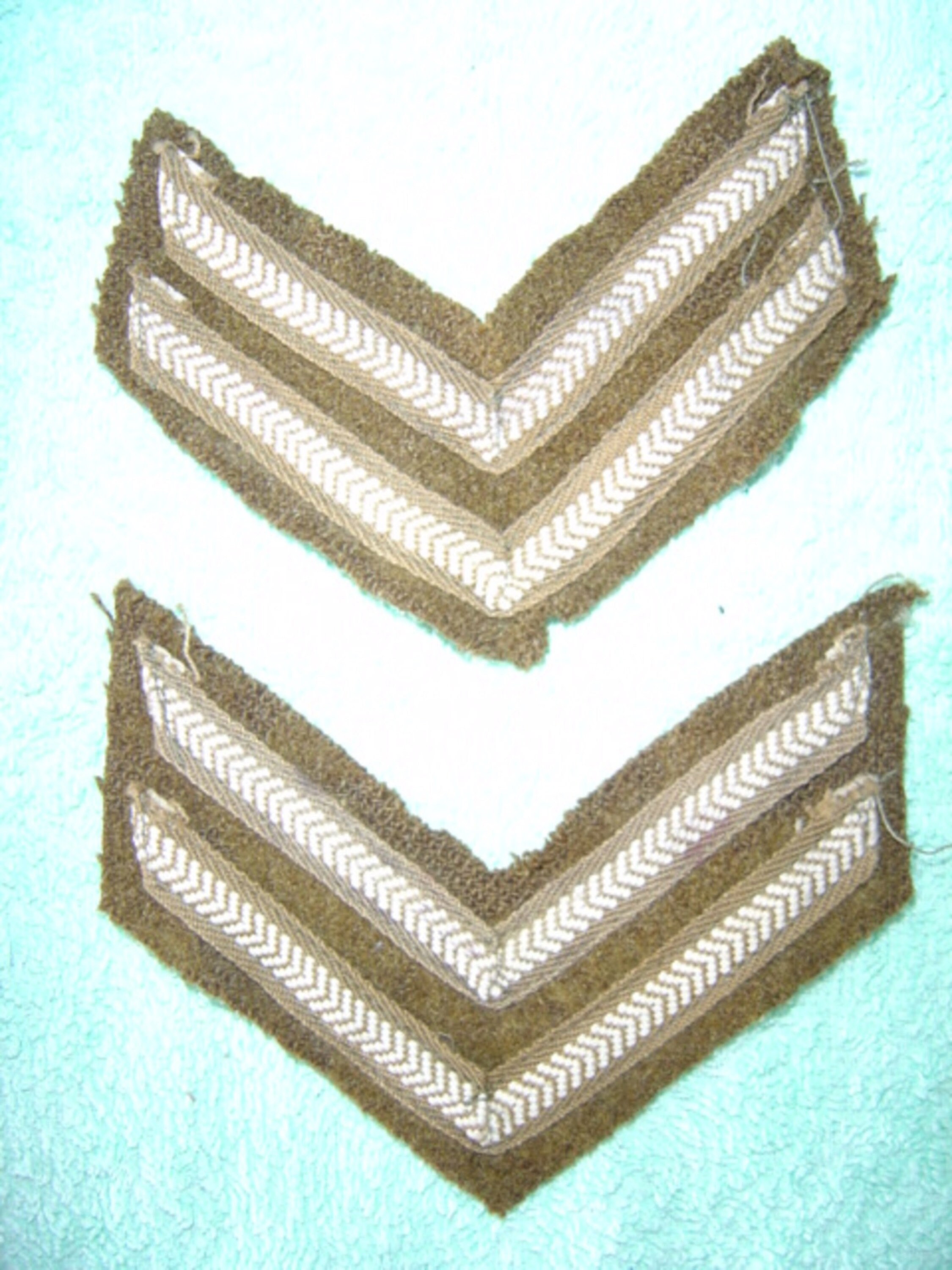 Original British army WWI or WWII uniform Chevrons | Etsy
