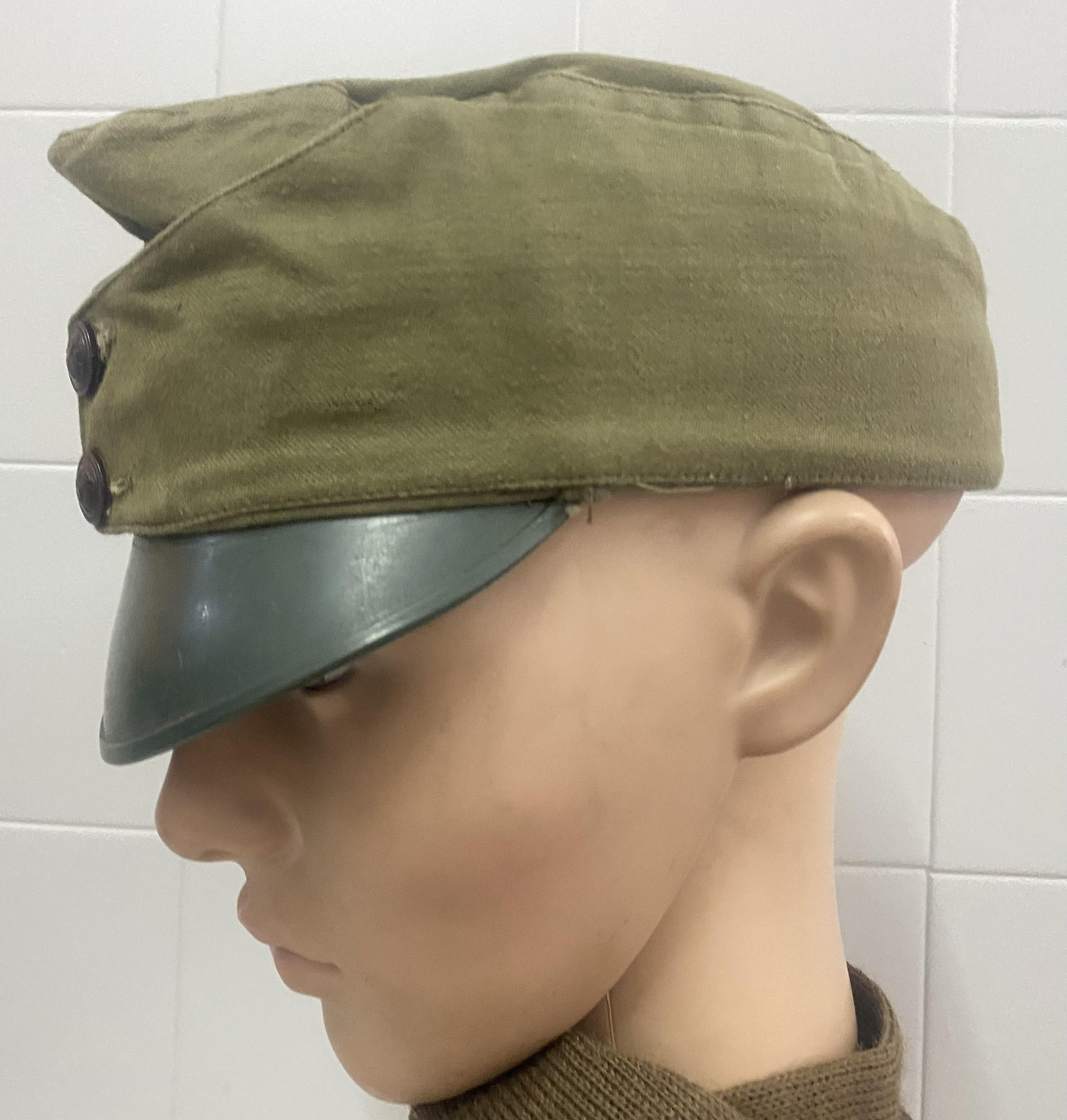 Hungarian Army Cap Looks Like a Peaked Cap FREE SHIPPING - Etsy