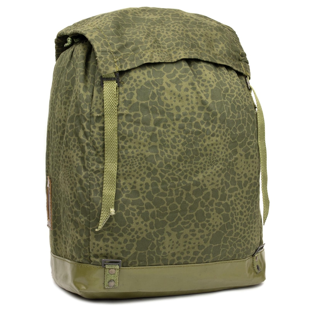 Vintage Military Backpack Rucksack of Polish Army Frog Camouflage. - Etsy