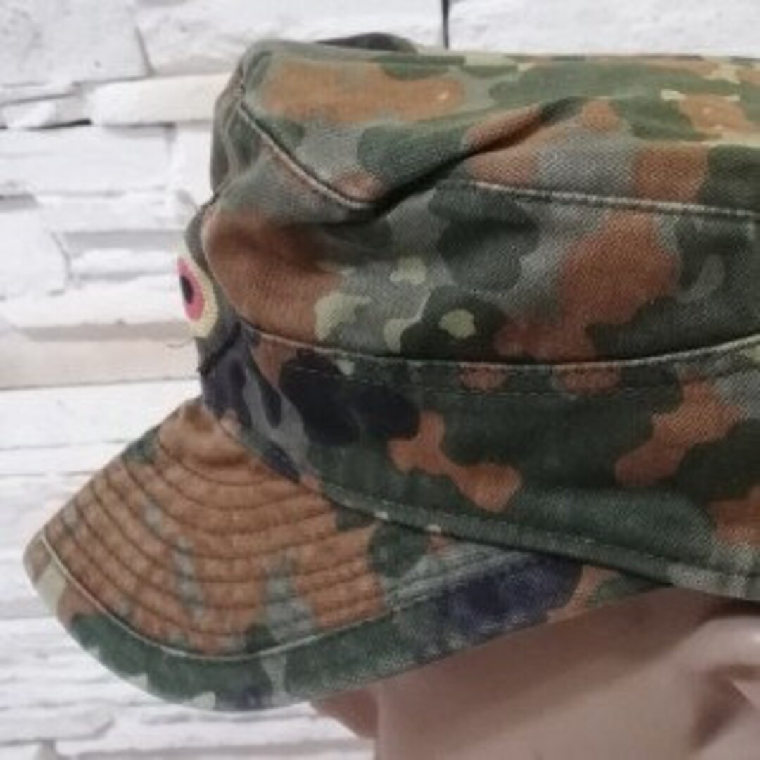 Bundeswehr German Army Flecktarn Camo Cap Used Size 59 - Etsy