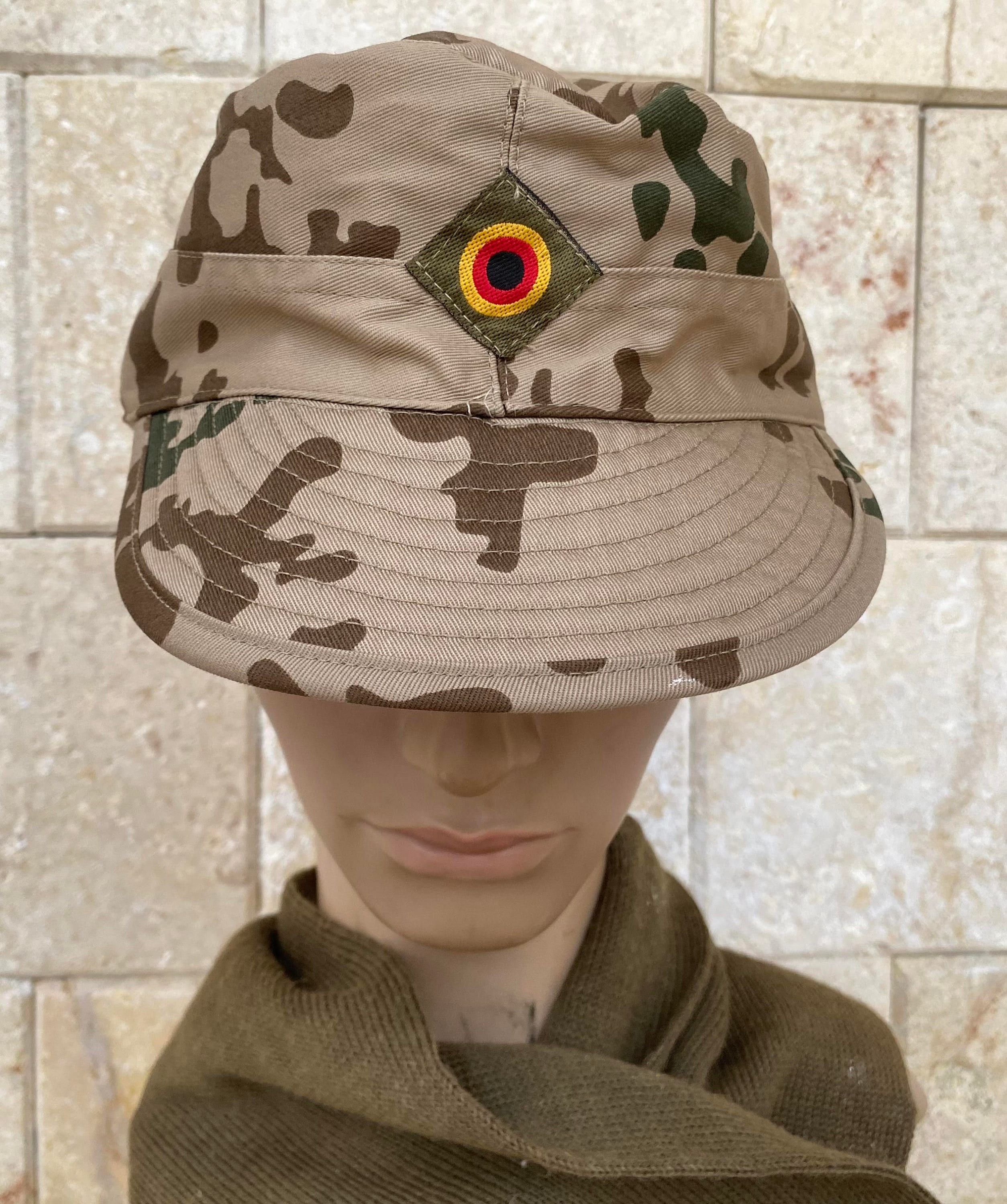 Bundeswehr German Army Tropical Cap BW Desert Camouflage Military Cap ...