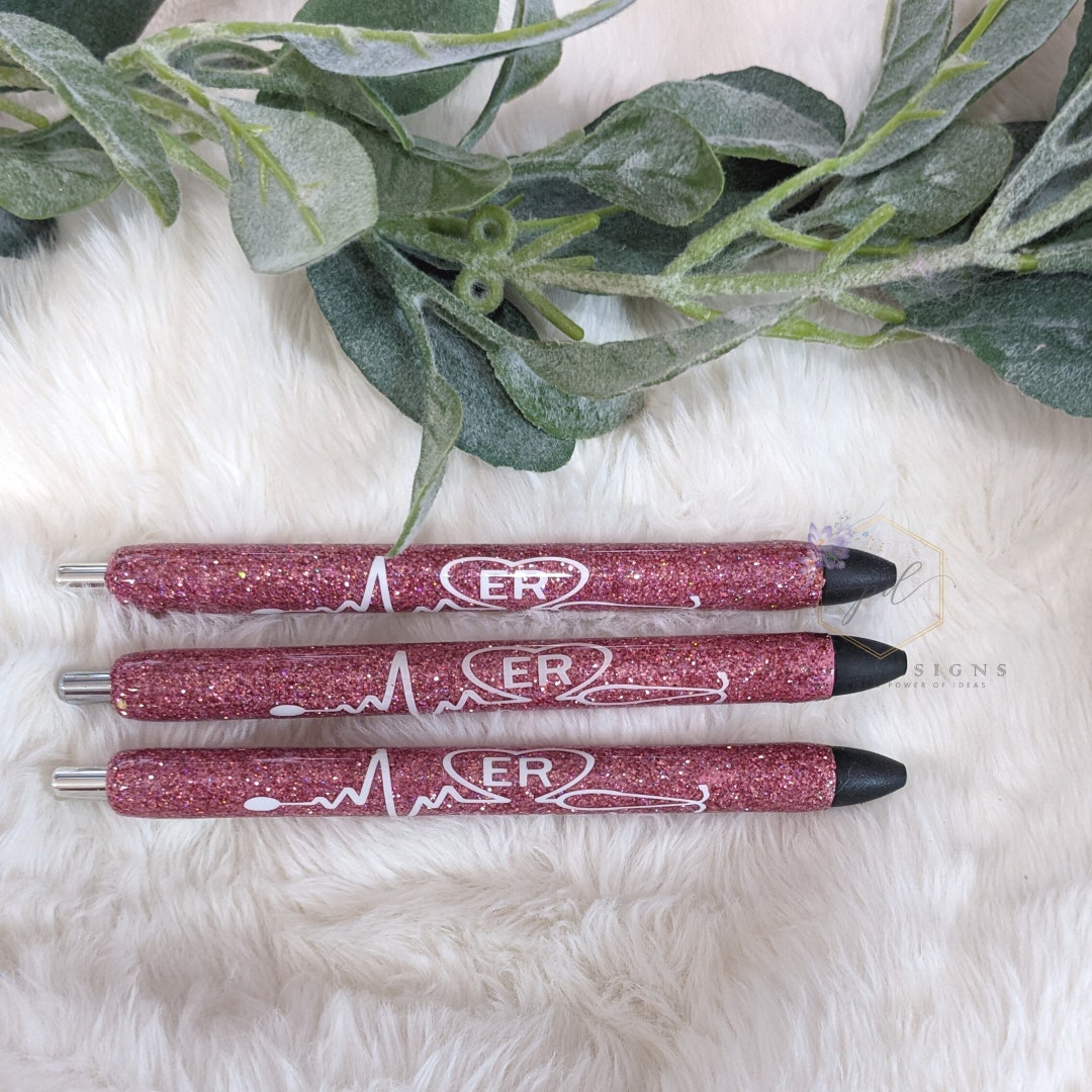 Nurse Glitter Pens Nurse Gift Ideas Ink Joy Gel Pens - Etsy