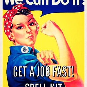 Get a Job Fast Spell Kit - Etsy