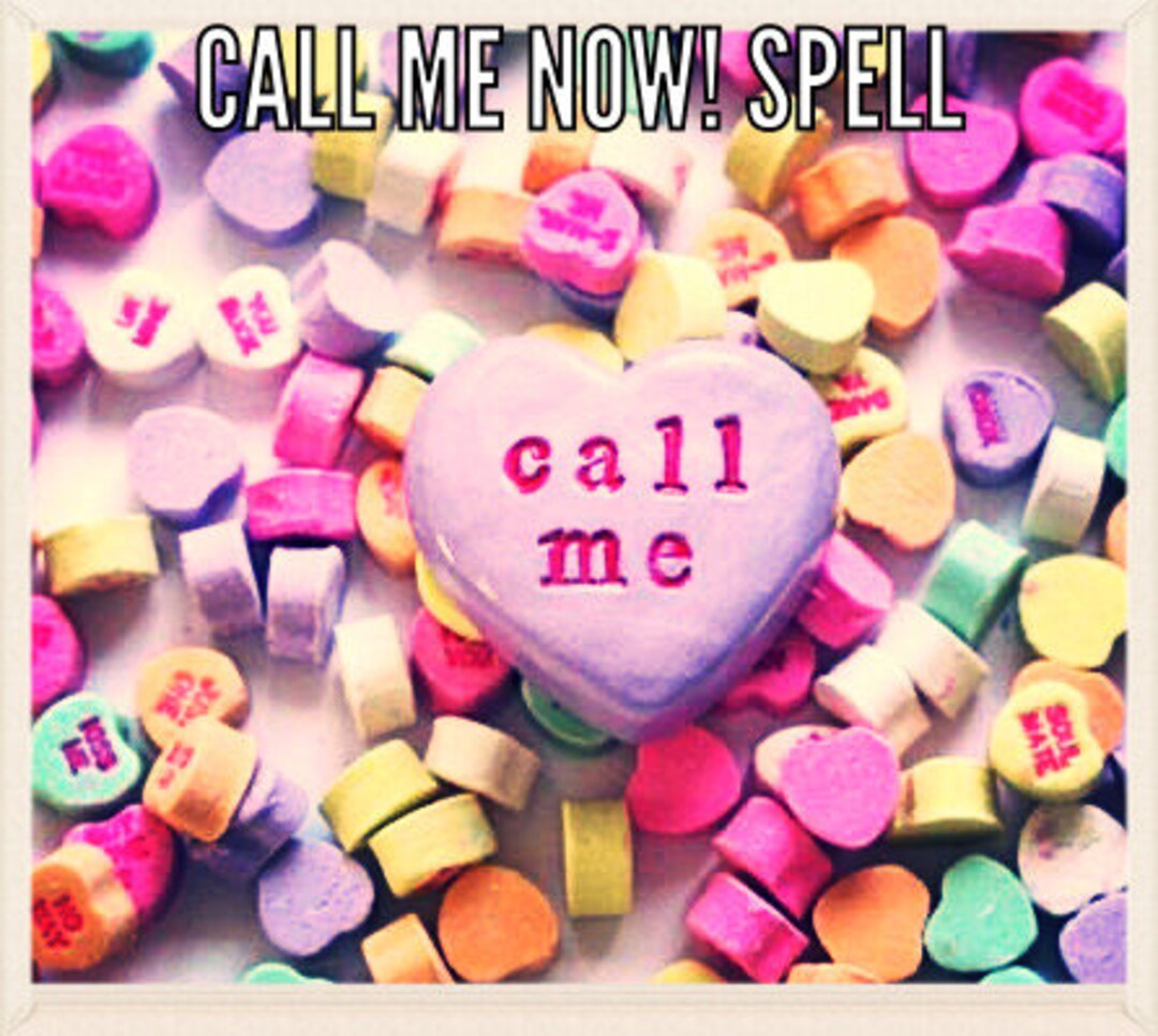 CALL ME NOW Spell and Spell Kit - Etsy
