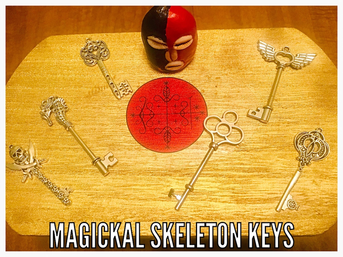 Magickal Skeleton Keys | Etsy