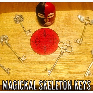 Magickal Skeleton Keys - Etsy